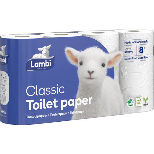 Toalettpapper Classic 8-pack | Natmat | Natmat