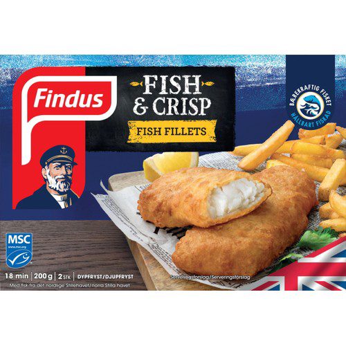 Fish & Crisp Fish 200g Findus | Natmat | Natmat